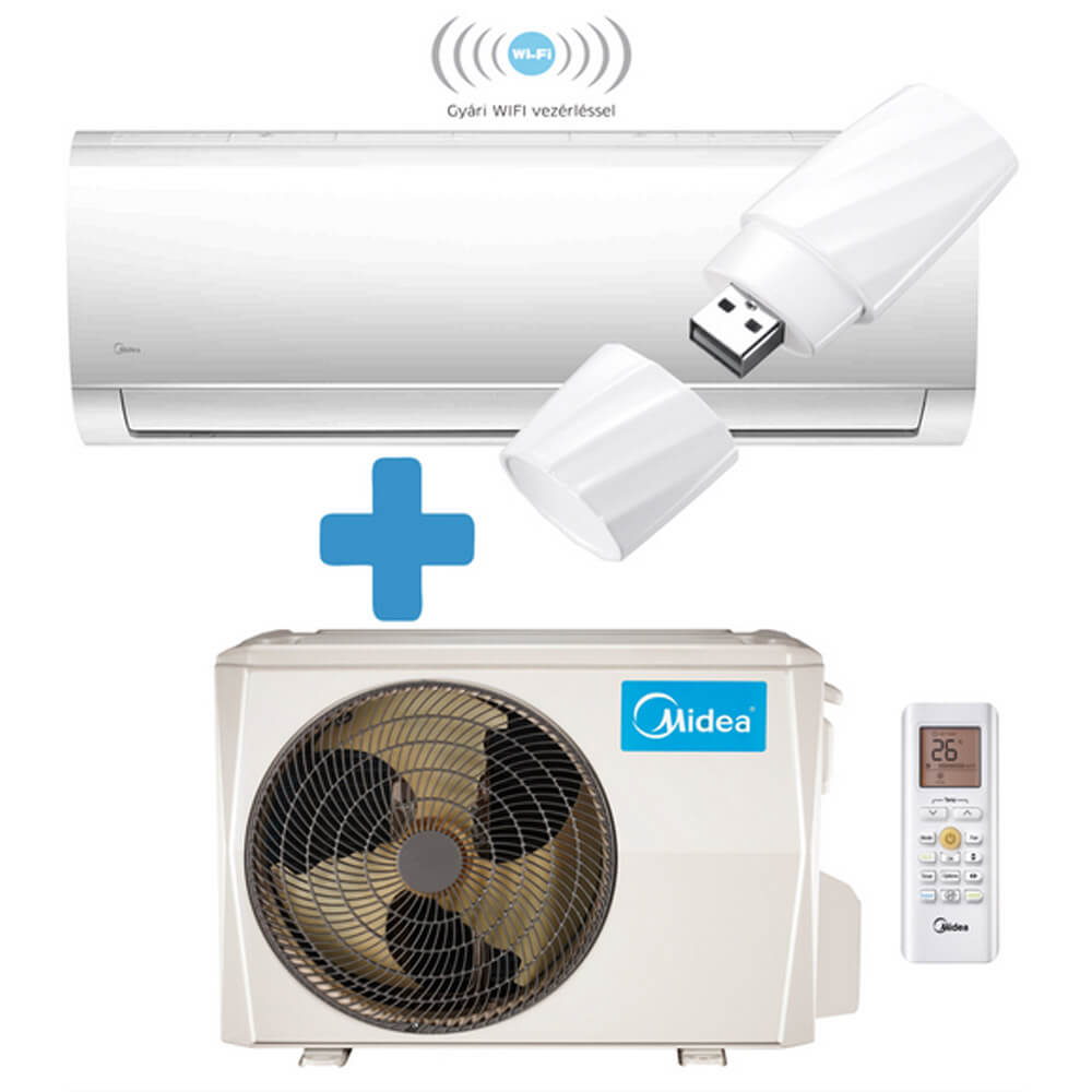Midea Blanc MSMABU-12HRDN1 3,5 kW split szett | FRIOLUX Klímatechnika Kft.